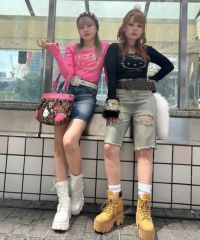 ハローキティ×SPINNS』 ボートネックカットソー / SHIBUYA GAL ハローキティ×SPINNS』 ボートネックカットソー / SHIBUYA GAL